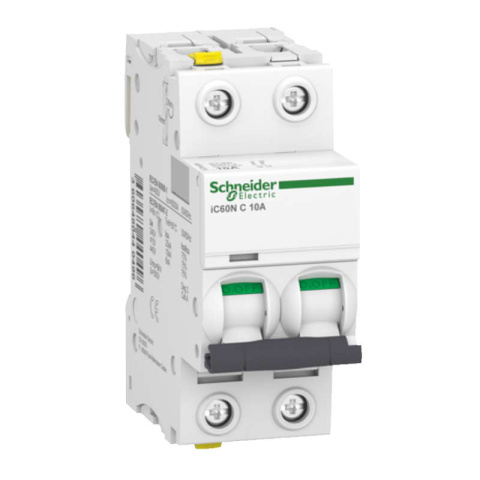 Schneider Bezpiecznik nadprądowy automatyczny eska 2P 10A 230V AC | Amperlux.pl Sklep Internetowy